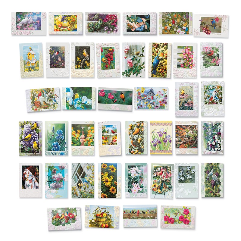 Deluxe Garden Visitors Card Assortment | Assortment Boxed Cards, Made ...