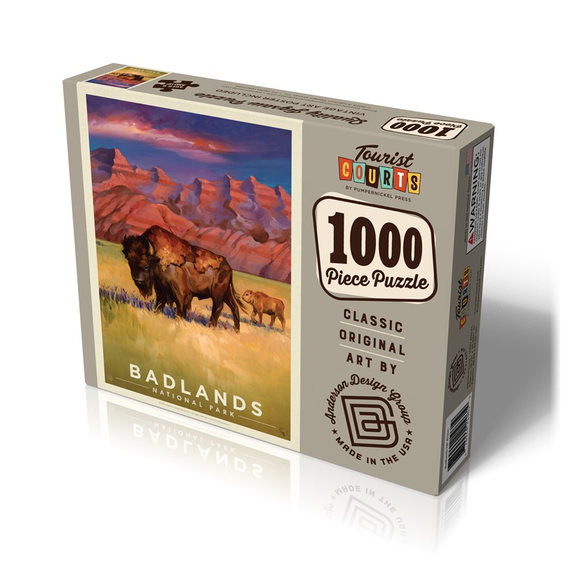 Badlands NP - Bison Puzzle | Puzzle